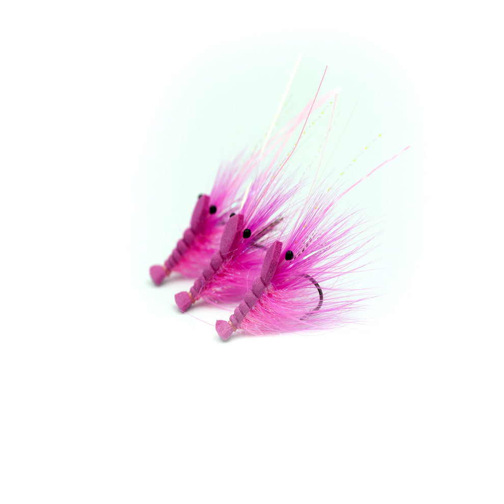 Foam Shrimp Hot Pink – Searun Fly Fish